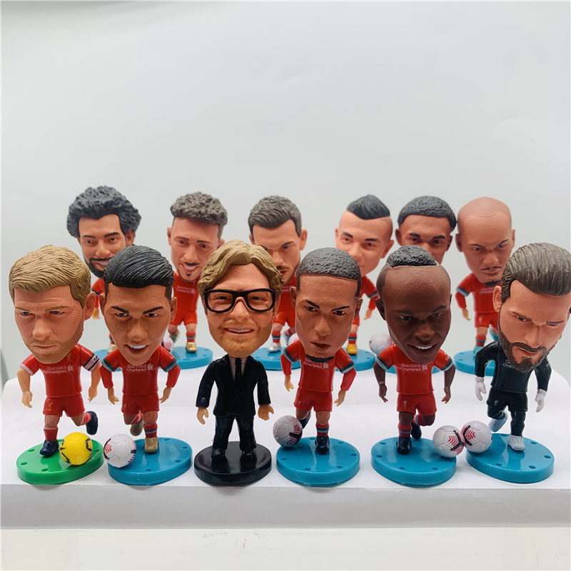 Soccerwe Liverpool Team Player Figures Mohamed Salah Klopp Alisson ...