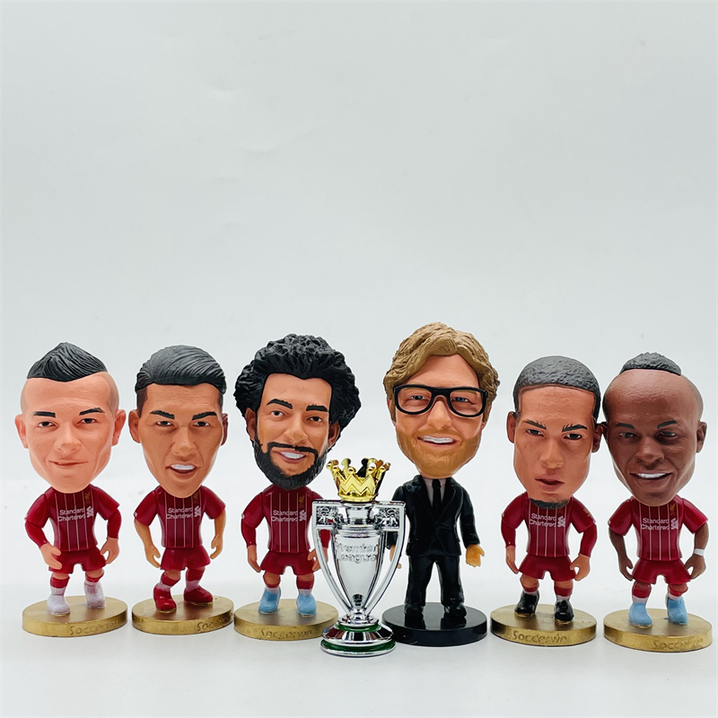 Soccerwe Liverpool Team Player Figures Mohamed Salah Klopp Alisson ...