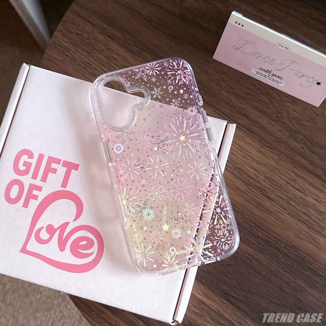 Luxury laser colored fireworks snowflakes Phone Case for iPhone 12 13 ...