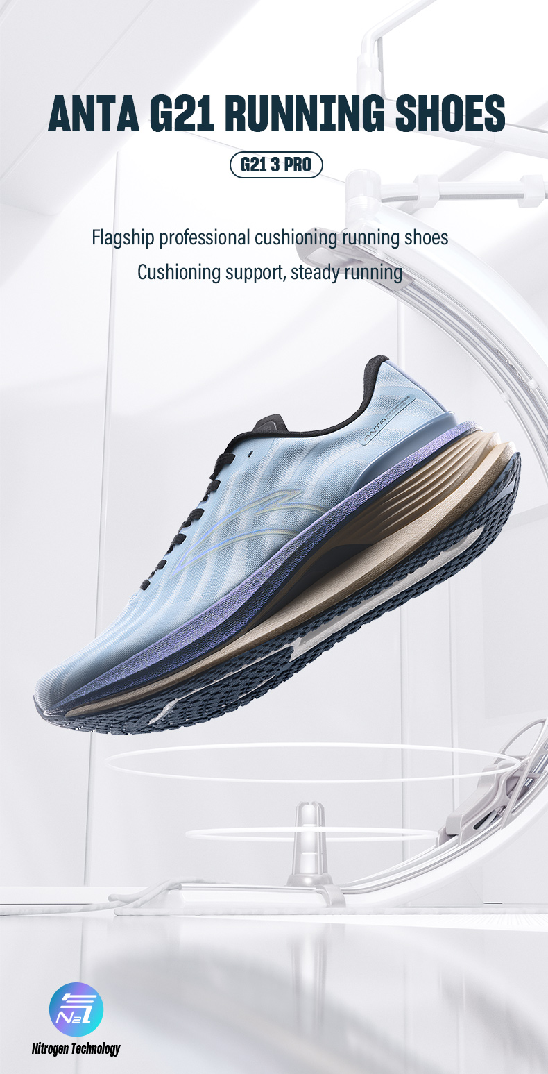 [10-20KM+] ANTA Men G21 3 PRO Running Shoes LSD Training PRO Kasut ...