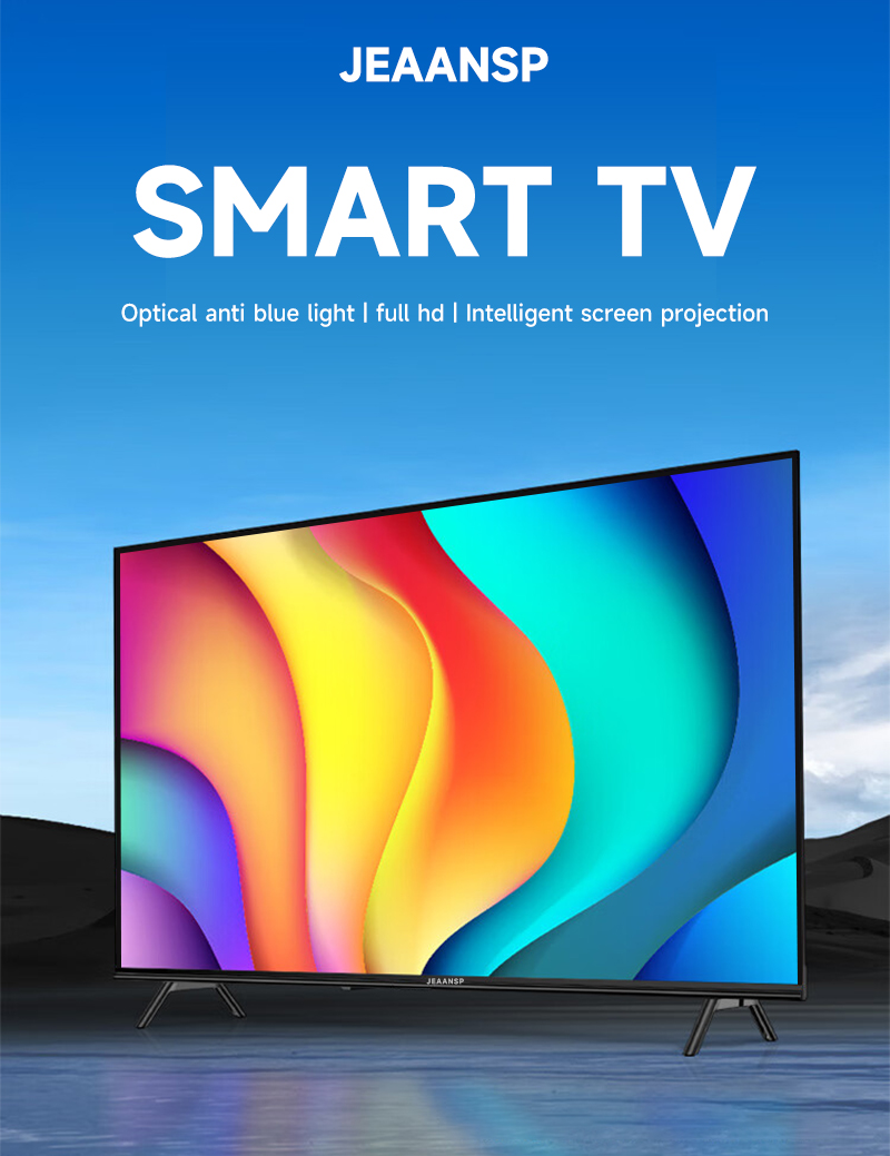 JEAANSP Smart TV 32/40/43/46/50/55 inch LED Android 14.0 TV 65 Inch 4K UHD TV DVB-T2/MYTV/WiFi ...