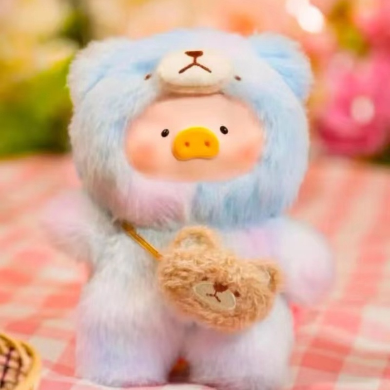 Teddy LuLu pig V2 retro Teddy toy store blindbox figure vinyl face ...