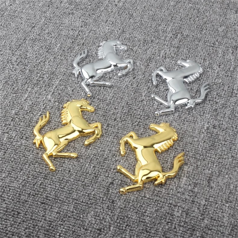 Metal Horse Label Car Motorcycle Electric Vehicle Locomotive Car ...