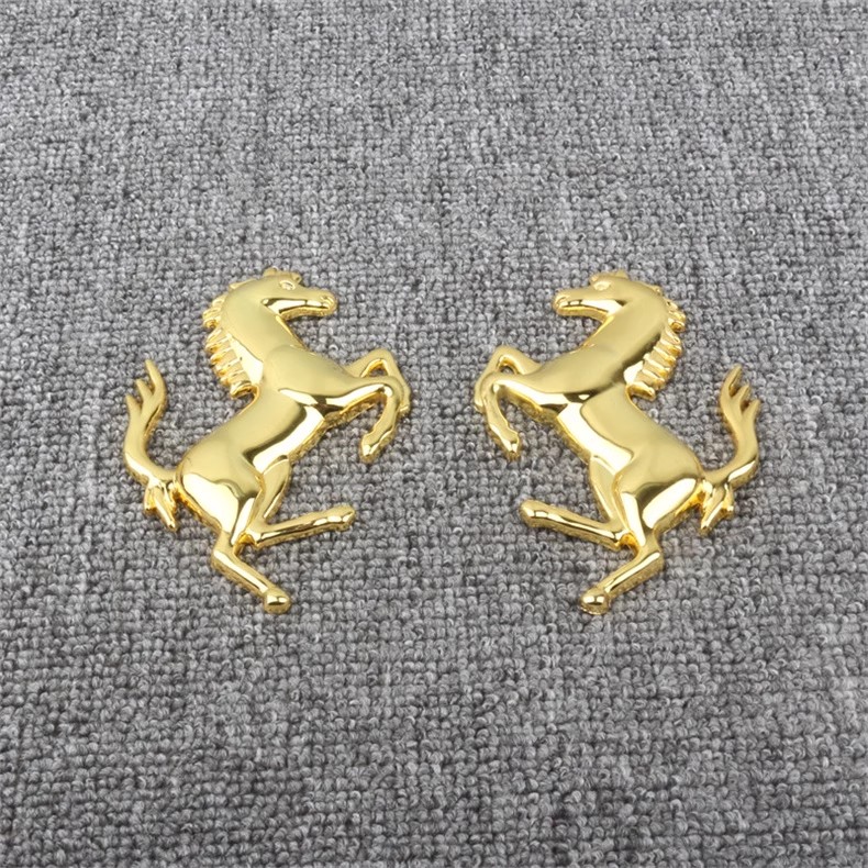 Metal Horse Label Car Motorcycle Electric Vehicle Locomotive Car ...