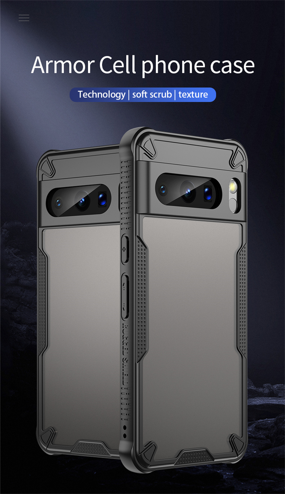 UFLAXE AMOR Case for Google Pixel 8 / Pixel 8 Pro / Pixel 8A - Matte ...