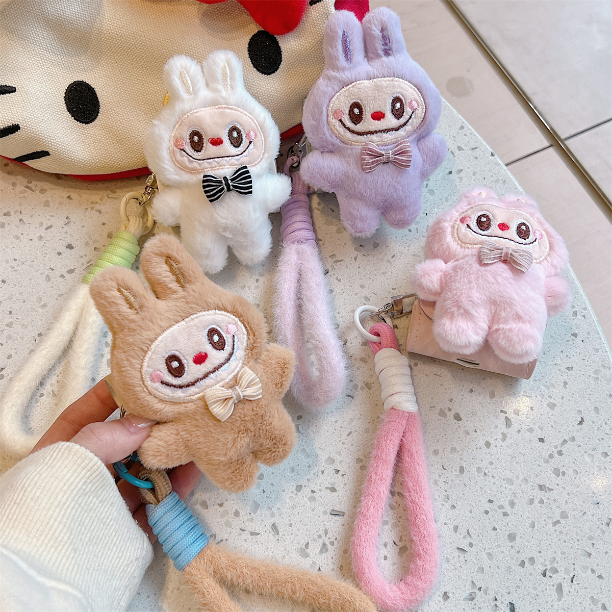 For Apple AirPods4 AirPods Pro2 pro AirPods1/2/3 Leather Case Labubu ...