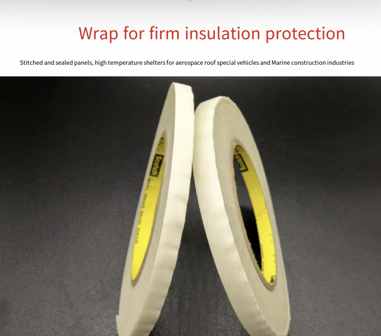 3M 361 Fiberglass Tape Glass Cloth Tape Fiberglass Cloth Tape High ...