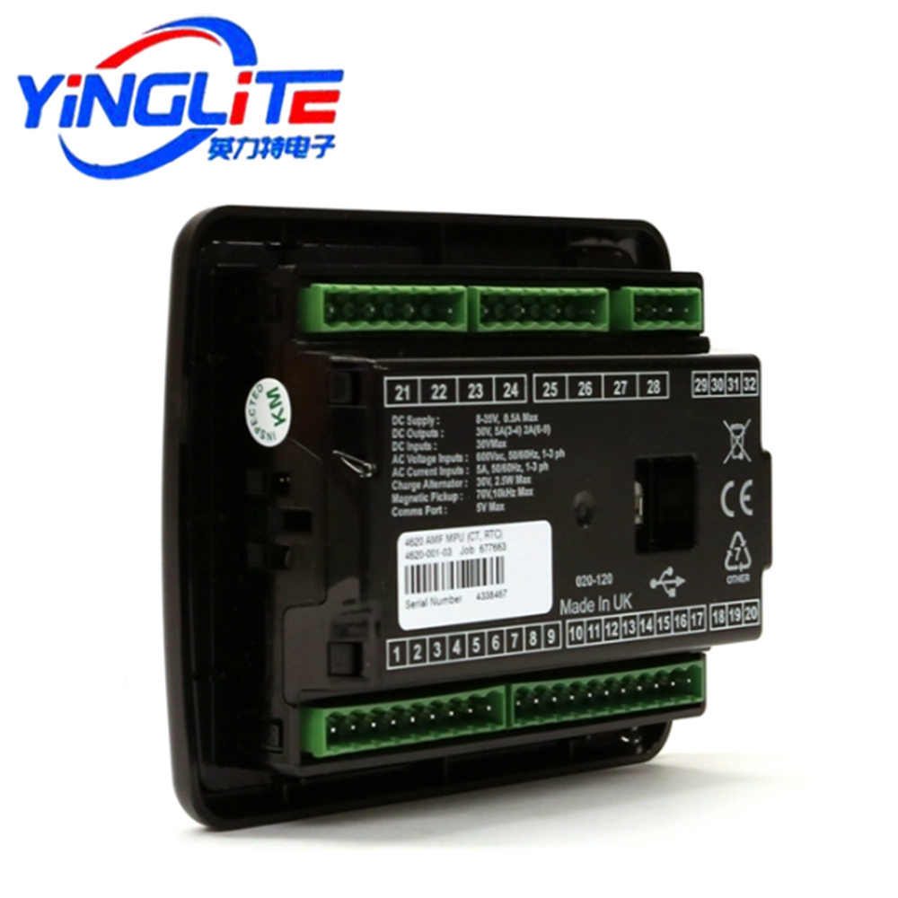 Original DSE4610 DSE4620 Deep Sea Generator Controller Auto Mains Failure Control Module Genset ...