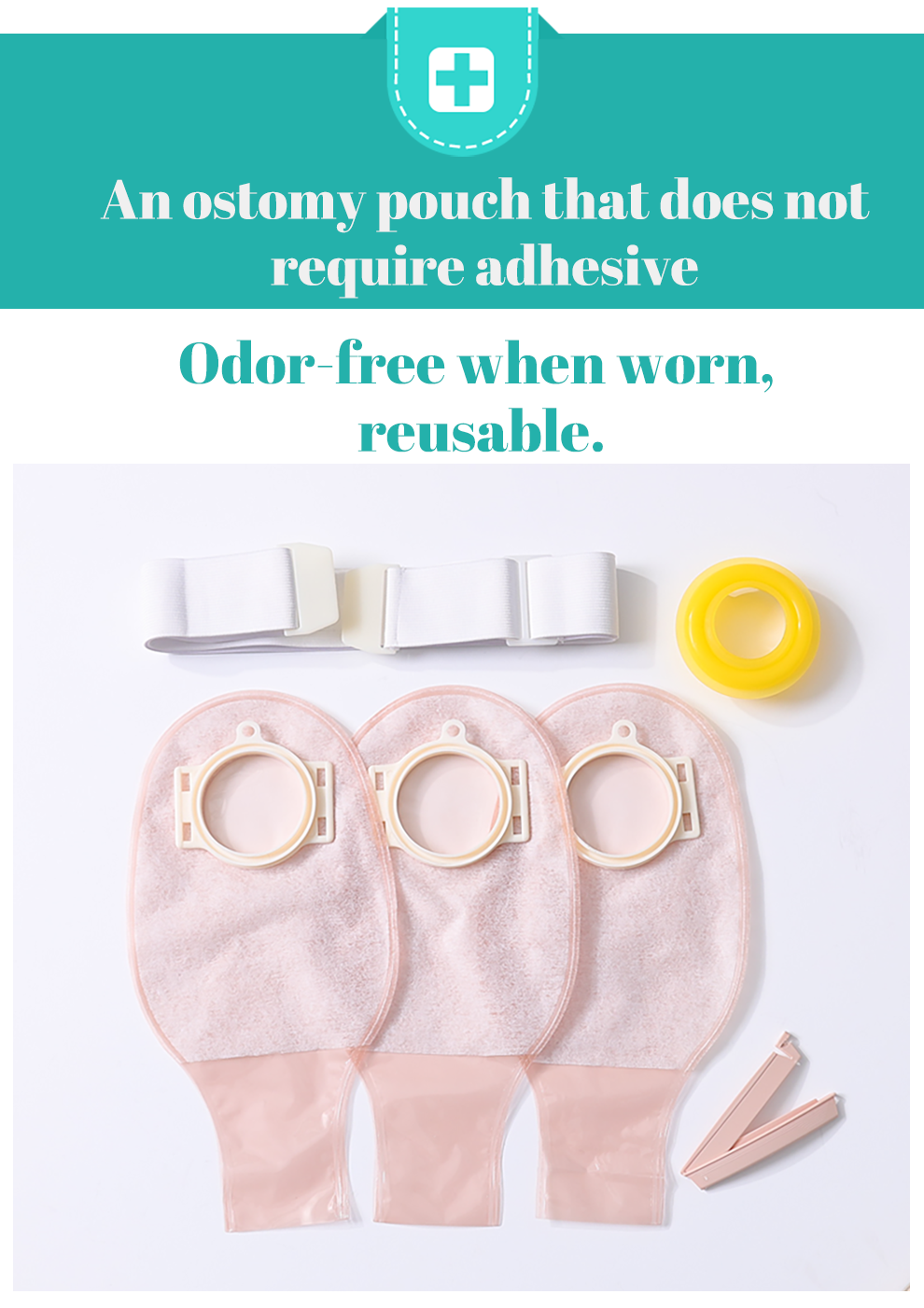 Ostomy Bag 3Pcs Catheter Bag Medical Type Seal Ostomy Bag Surgical Bag ...