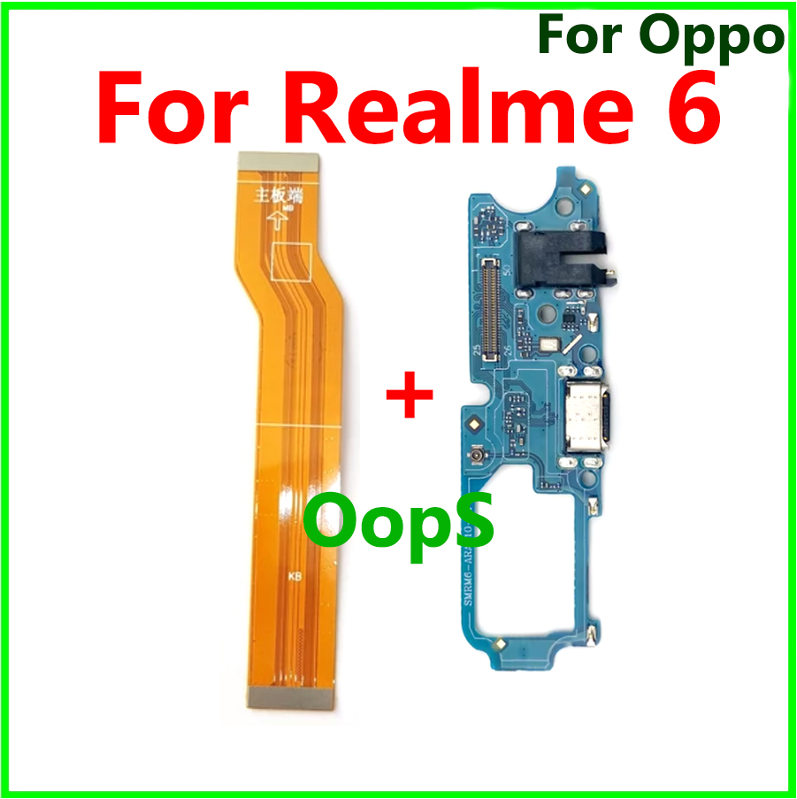 For Realme 6 RMX2001 Fast IC Charging Port Dock Board Charger Connector ...