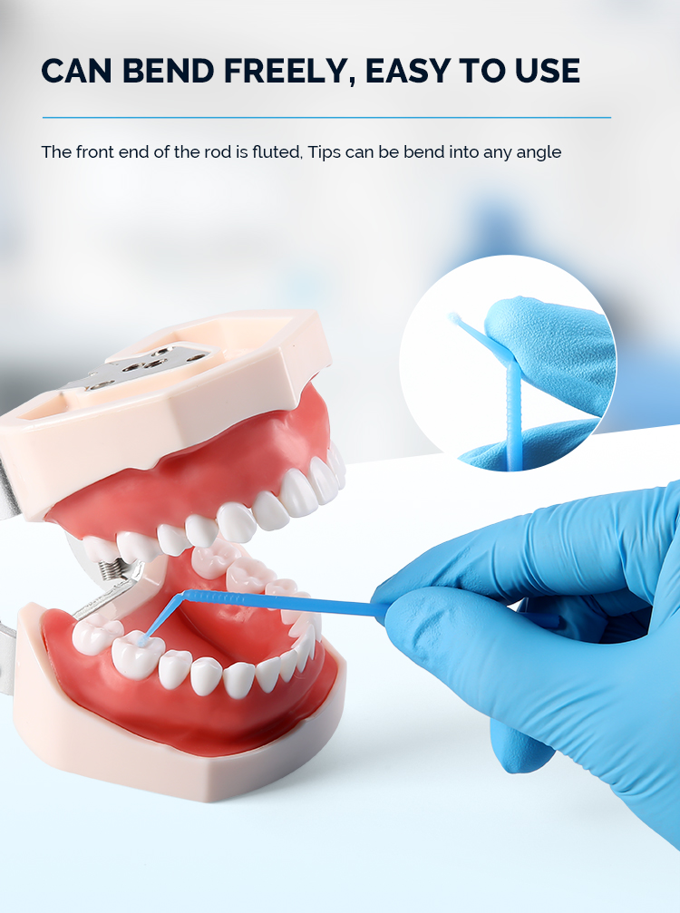 Dental Microbrush Disposable Applicators Tips Micro Brush Cleaning ...