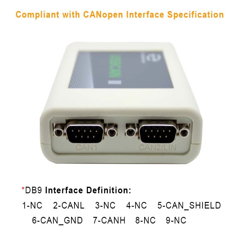 High-Speed Reception CAN Relay Supports Offline Transmission USBCAN II ...