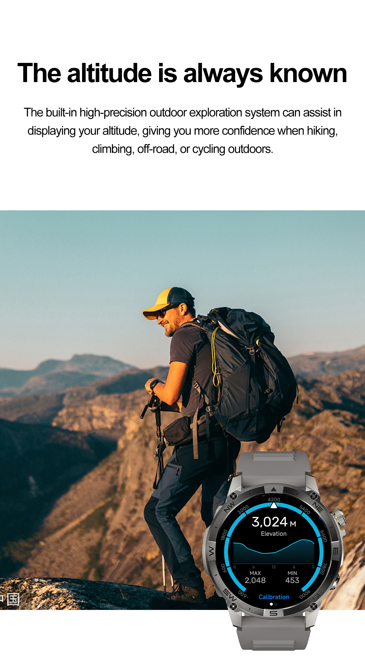 NEW For Huawei Xiaomi GPS sports AMOLED smartwatch built-in GPS Men's ...