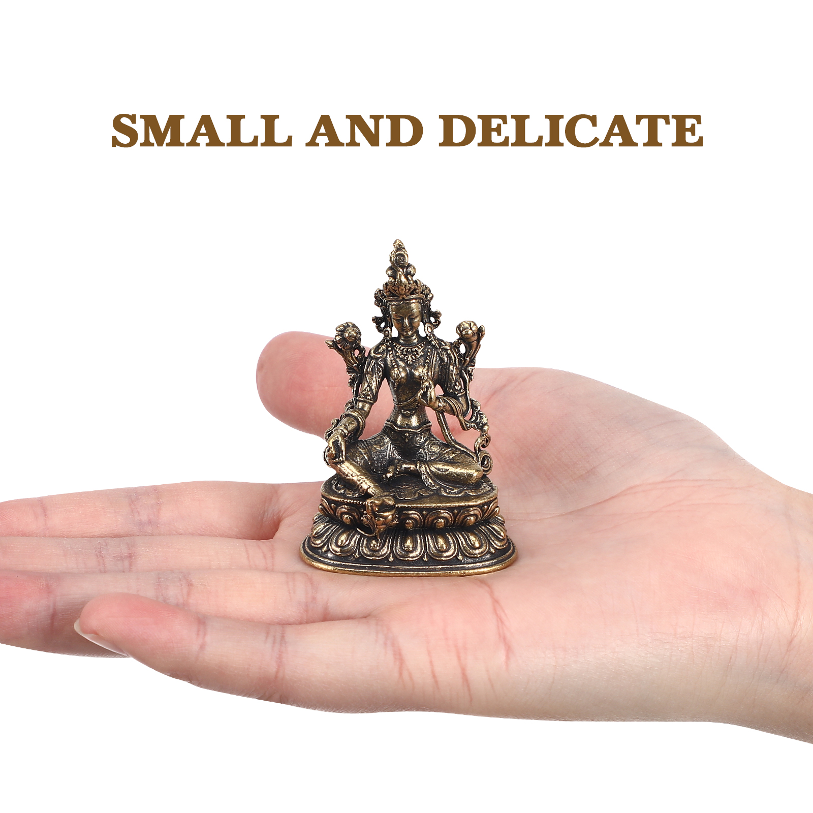 💍 Tara Maa Ukiran Buddha Kuningan Emas Hadiah Cuti 1Pack | Shopee Malaysia