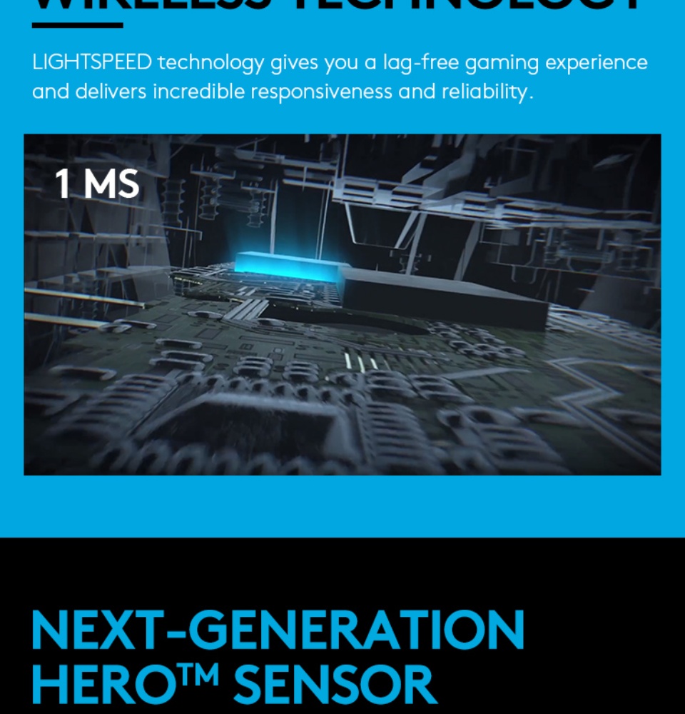 [Original] Logitech G304 Lightspeed Wireless Gaming Mouse - 12K DPI ...