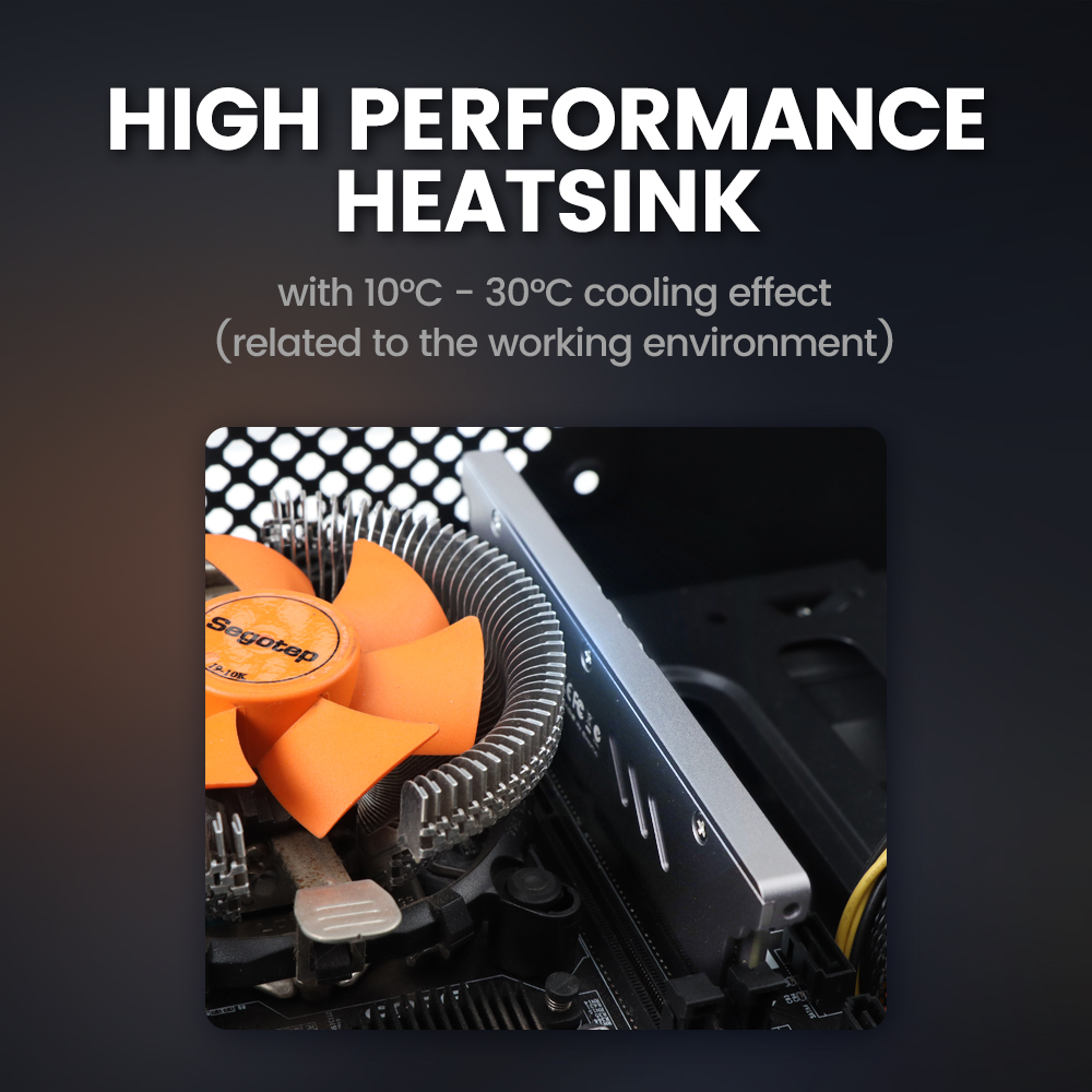 JEYI Memory RAM Heatsink With Thermal Pads, Desktop RAM Cooler DDR Radiation Dissipate for PC ...