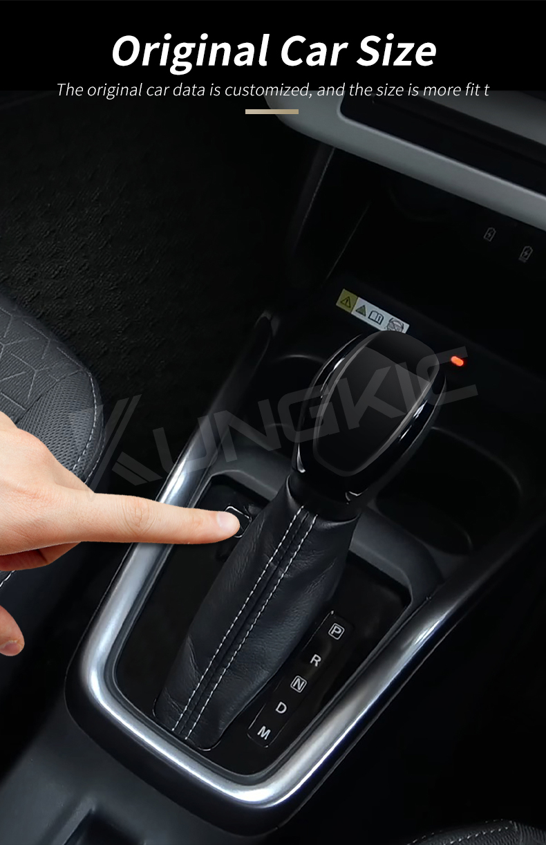For Suzuki Swift Fronx ABS Carboon Fiber Texture Car Gear Head Trim ...