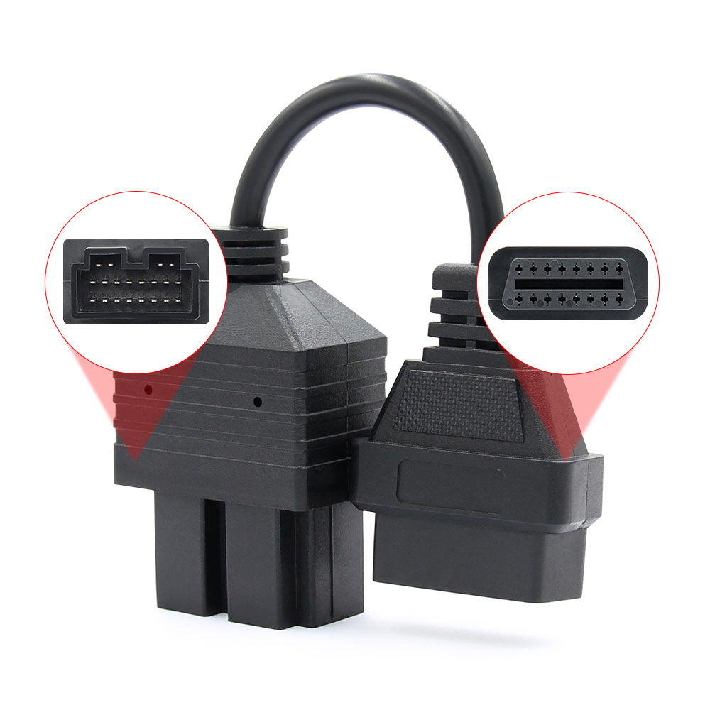 ELM327 OBD 2 Cable For KIA 20 Pin To 16 Pin OBD2 OBD Diagnostic Tool ...