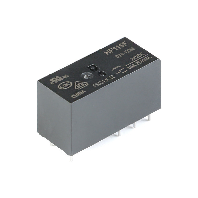 Mini Relay HF115F 005 012 024-1ZS3 8 Pins 16A Small Relay | Shopee Malaysia