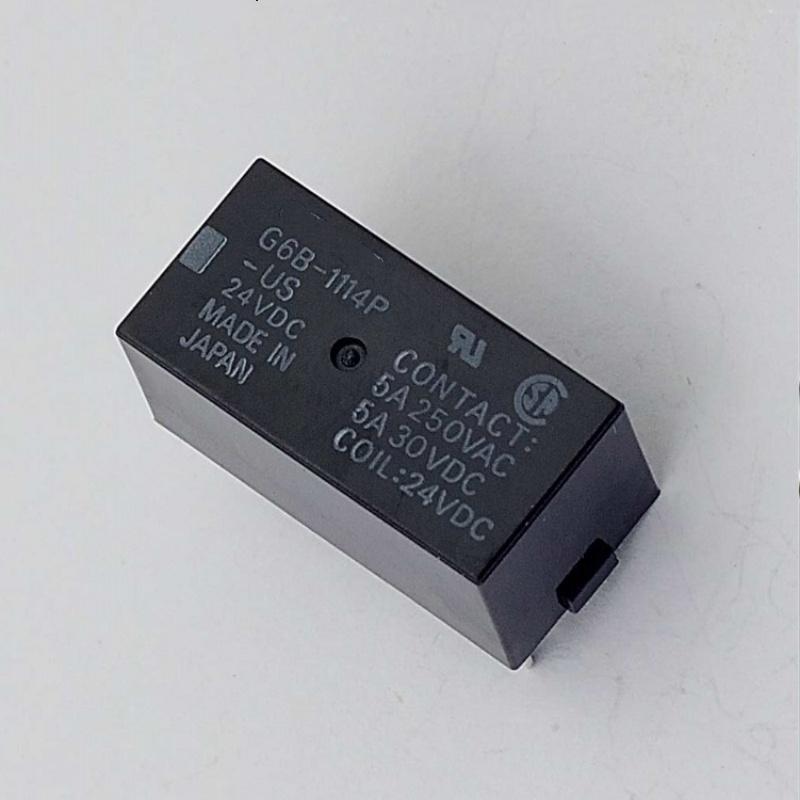 Mini Relay G6B-2114P-US DC5V 12V 24V 6 Pin 5A Small Relay | Shopee Malaysia