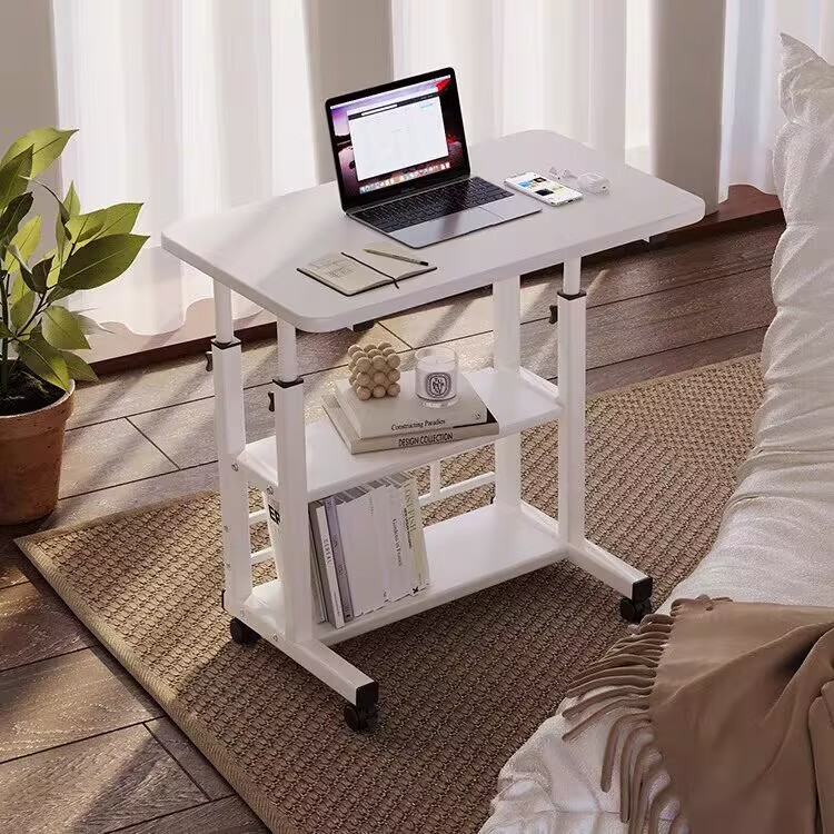 Bedside Table Liftable Computer Desk Minimalist Movable Computer Desks ...