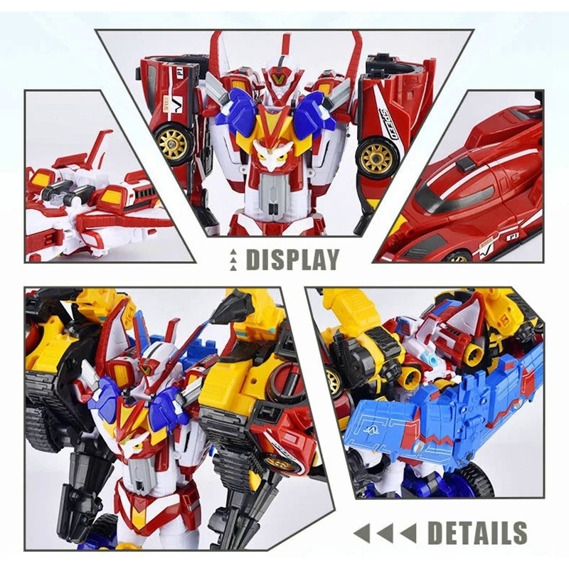 Perfect Tobot V Galaxy Detectives Master V Ultimate 6 IN 1 Combiner ...