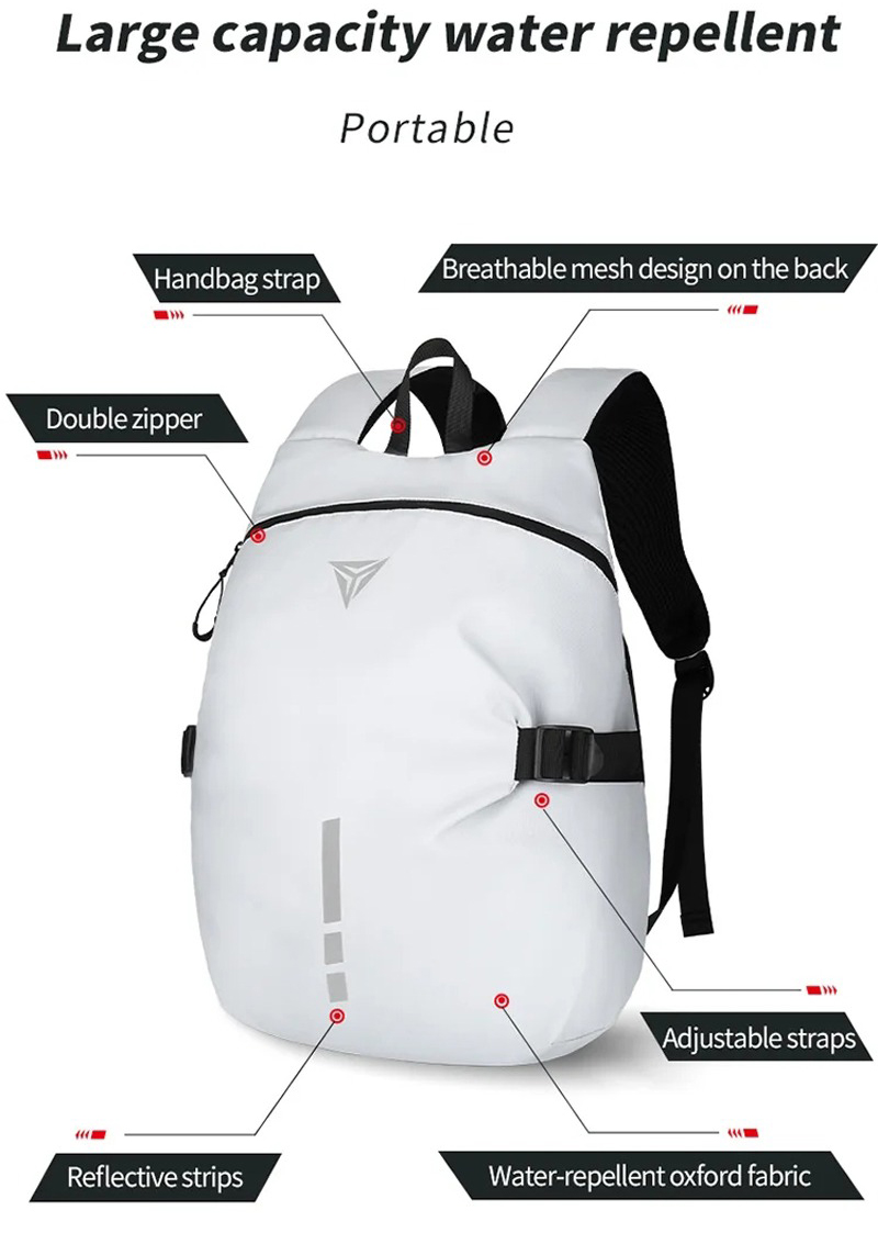 Motowolf Motorcycle Rider Backpack Outdoor Riding Large Capacity Helmet ...