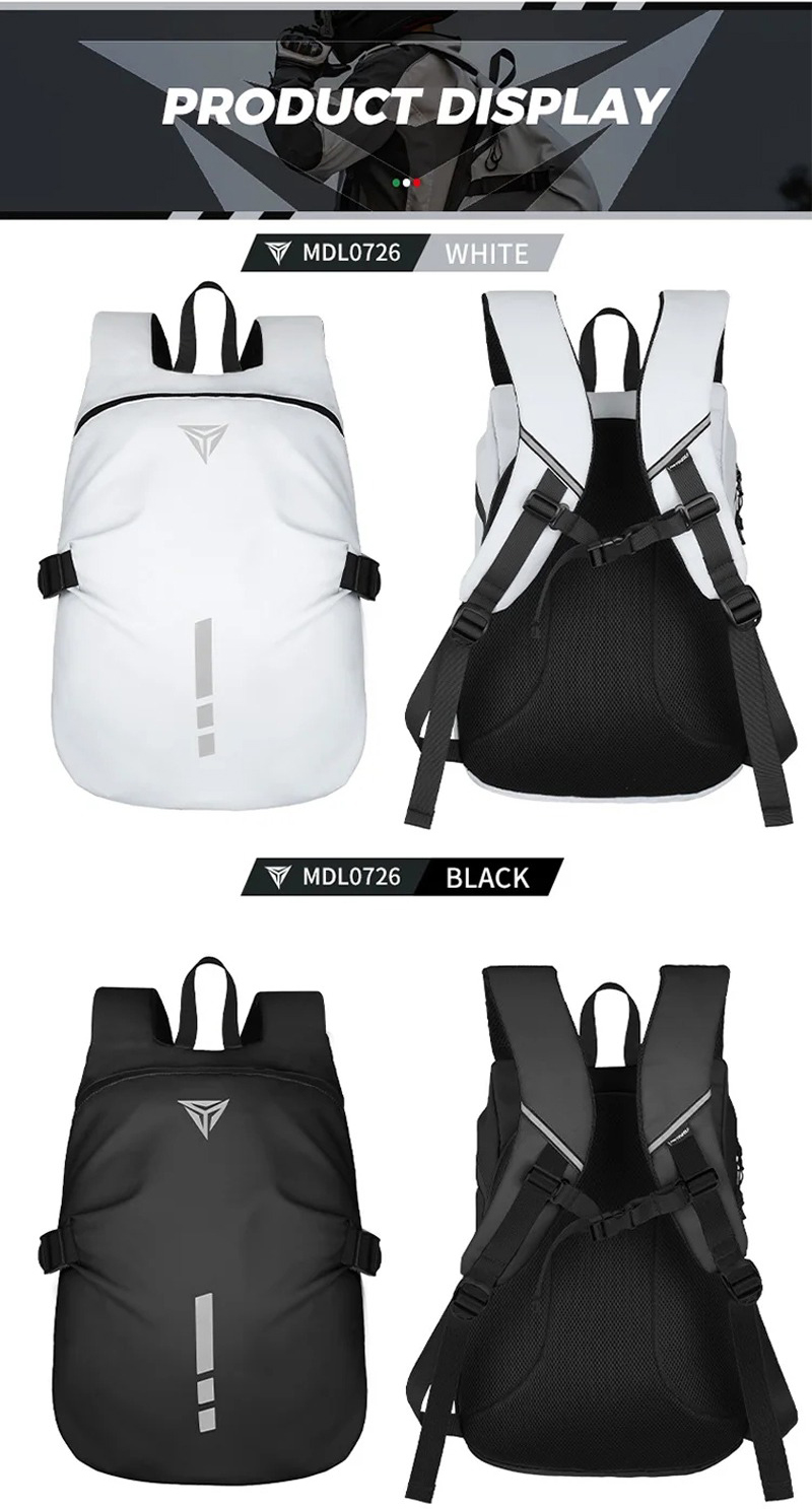 Motowolf Motorcycle Rider Backpack Outdoor Riding Large Capacity Helmet ...