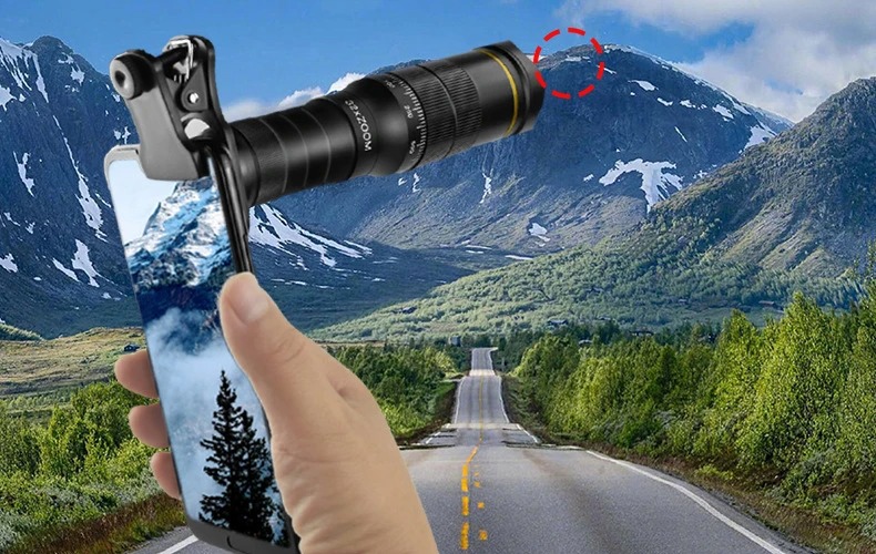 Mobile Phone Telescope Photography Lens Zoom Phone Lenses For Cell ...