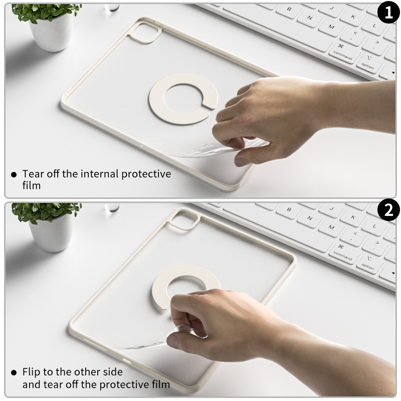 kenke ipad case Multifunctional magnetic shell detachable tablet case ...