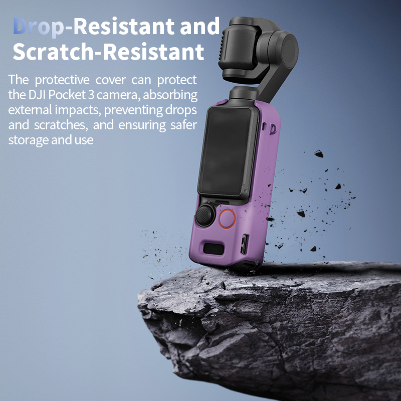 Startrc FOR DJI Pocket 3 Silicone Protective Case Osmo Pocket 3 Body ...