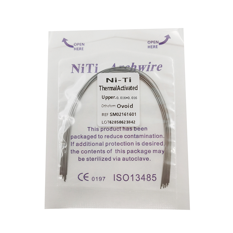10Packs Reverse Curve Round/Rectangular Orthodontic Brace Bracket Wire ...