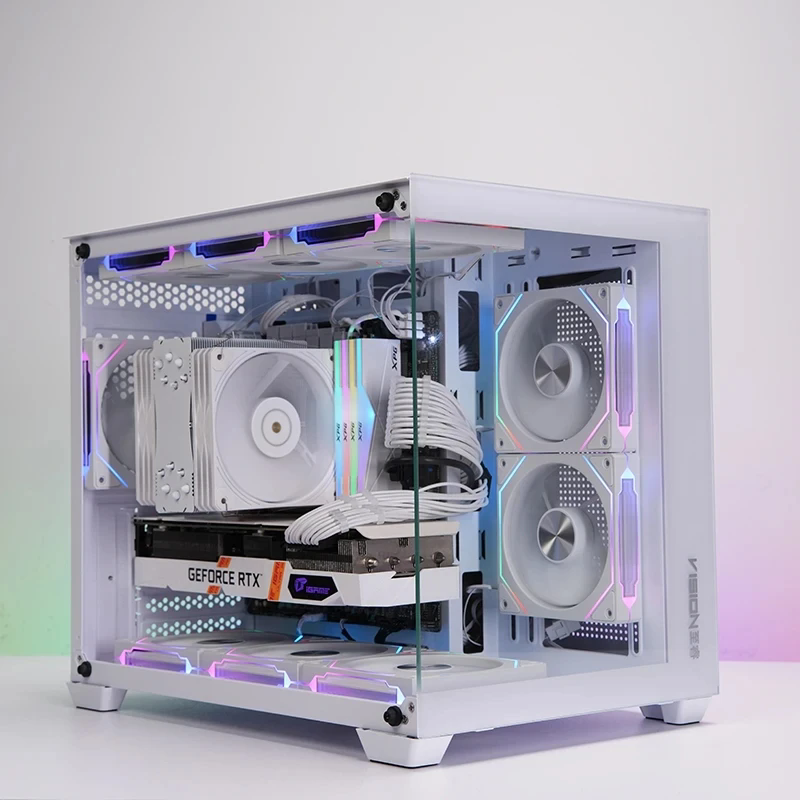 ICE Whale Prism 4RS 3PCS ARGB PC Case CPU Fan 120mm Infinity Mirror ...