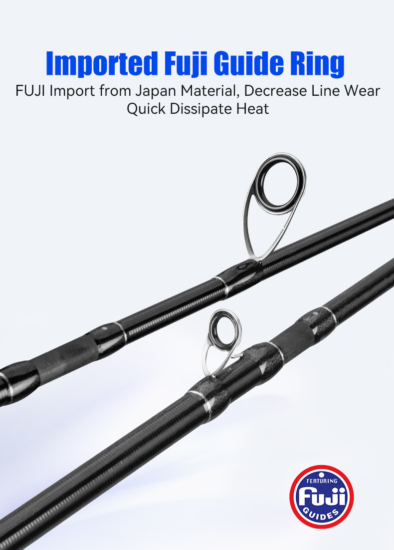 LEYDUN BROOK Fishing Rods Full FUJI Travel Rod Spinning Casting Carbon ...