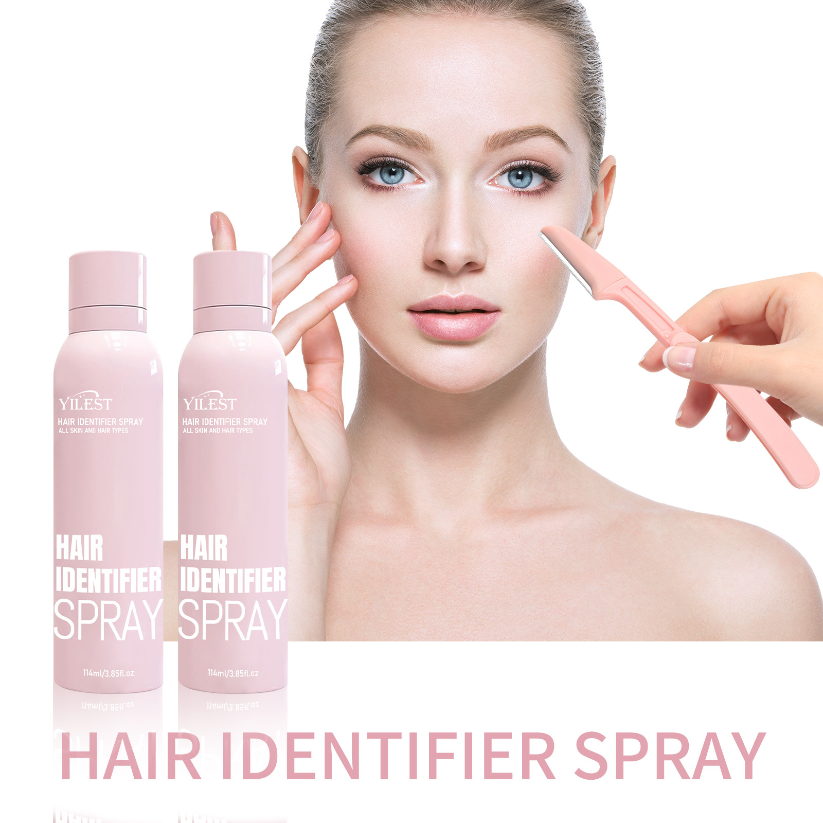 Hair Identifier Spray for Face Shaving Dermaplaning Woman Gifts - Skin ...