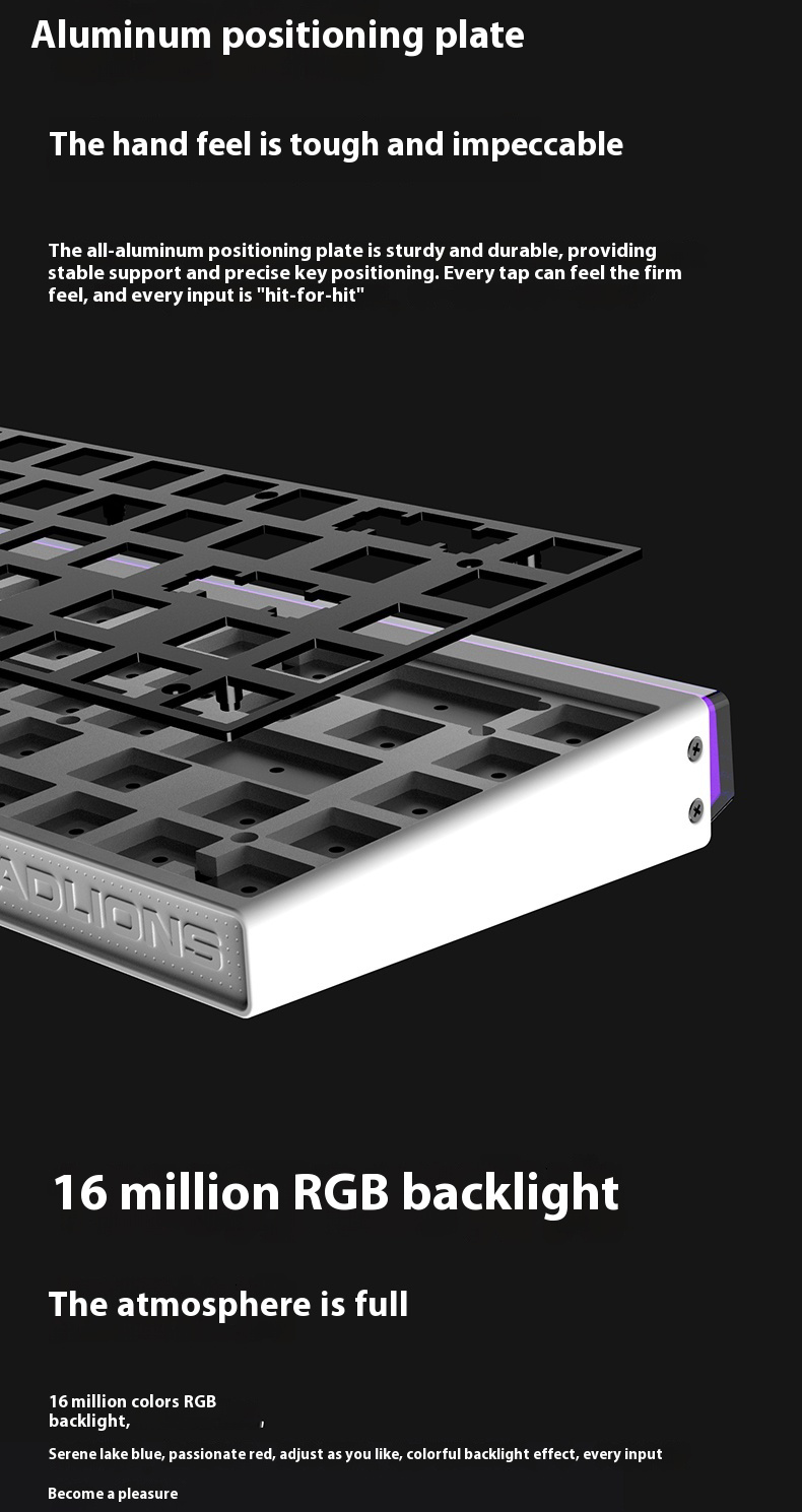 MADCATZ Nano68 Wired Magnetic Mechanical keyboard 65% Hot swappable RGB ...