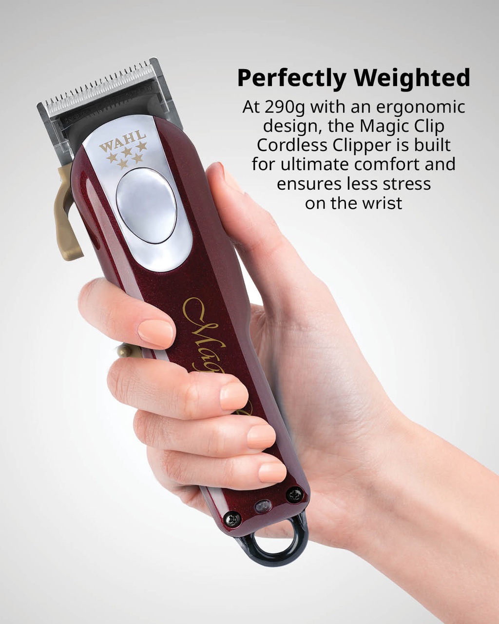 Wahl 8148 Professional 5-Star Magic Clip Cordless Hair Clipper | Shopee ...