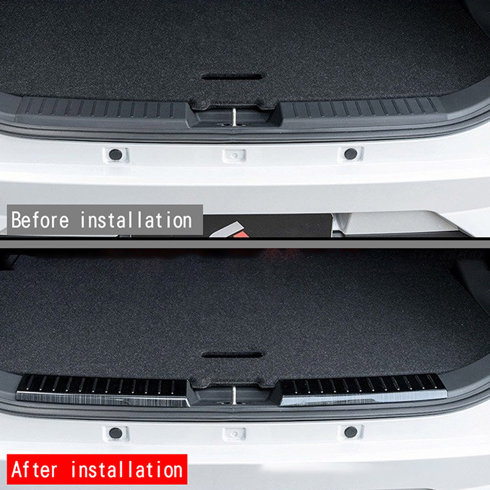 Stainless Steel Rear Bumper Protector, For Toyota Raize Accessories ...