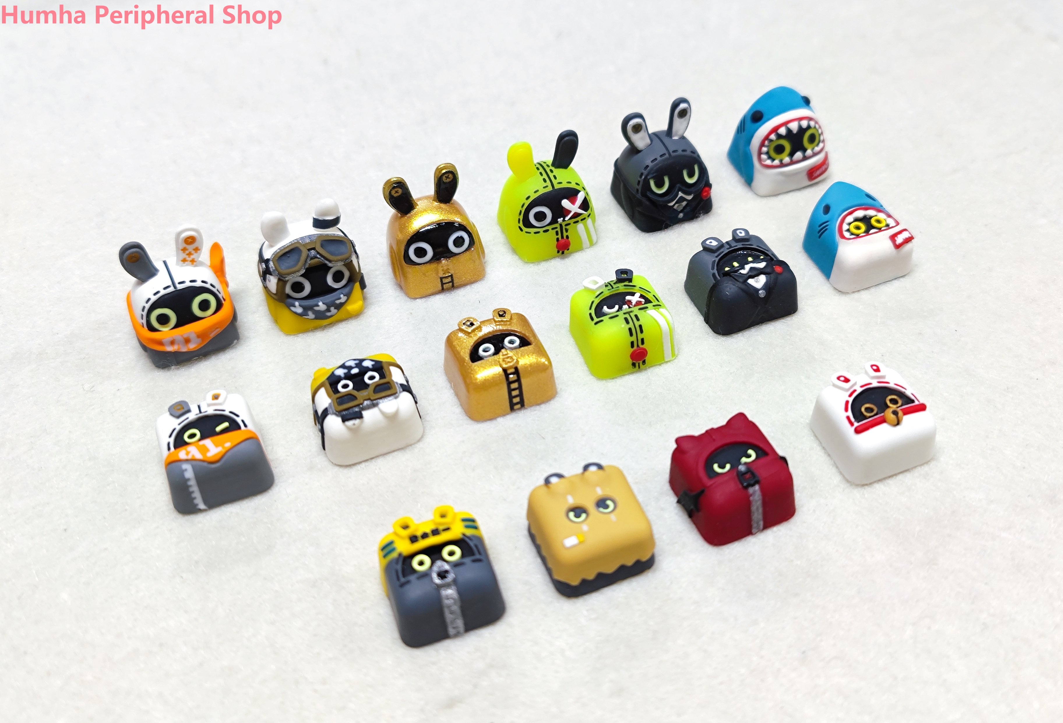 Humha artisan keycap Zenless Zone Zero theme Bangboo keycap Hand made ...