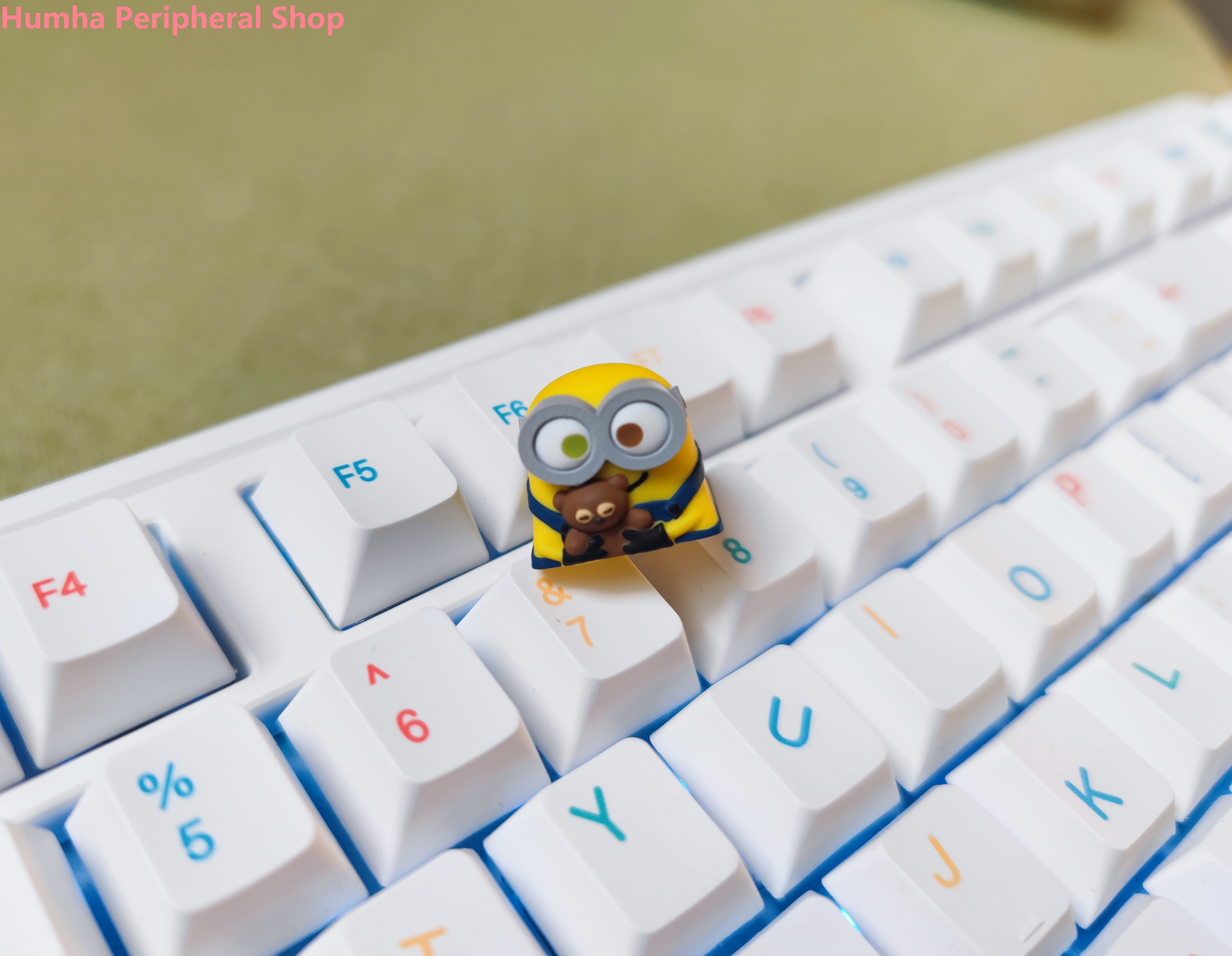 Humha artisan keycap Minion keycap Hand made Resin keycap personalized ...