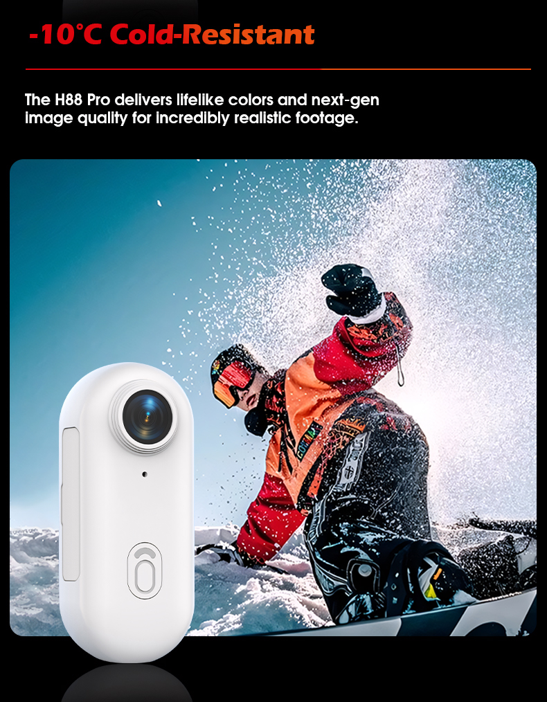 ⚡️4K/WIFI⚡️SOARFLY Magnetic Thumb Sports Camera /360° Video Digital ...