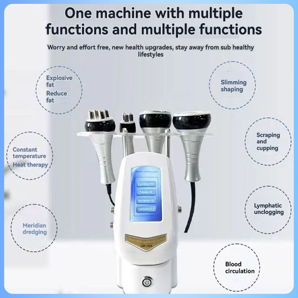 slimming machine 80K Ultrasonic beauty instrument RF fat blasting ...