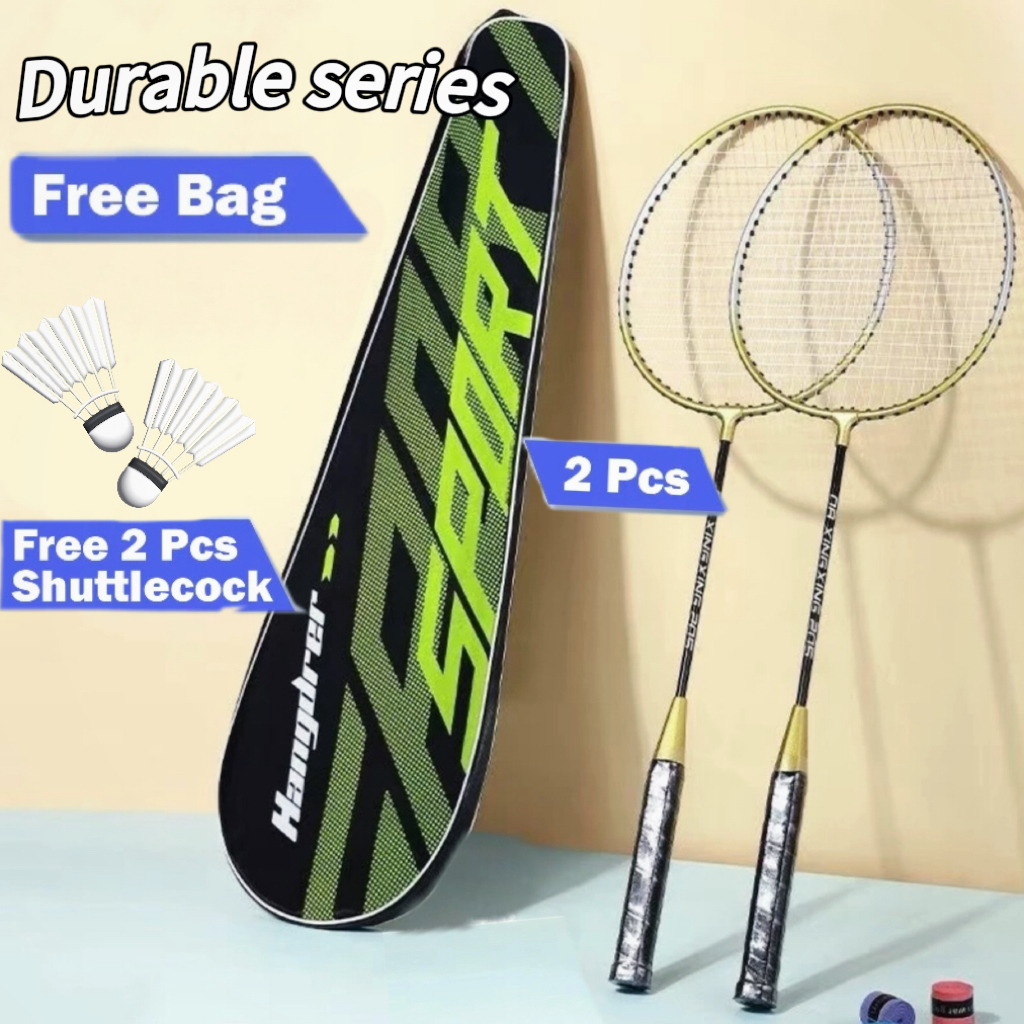 2pcs alloy split racket training for beginners badminton rackets ...