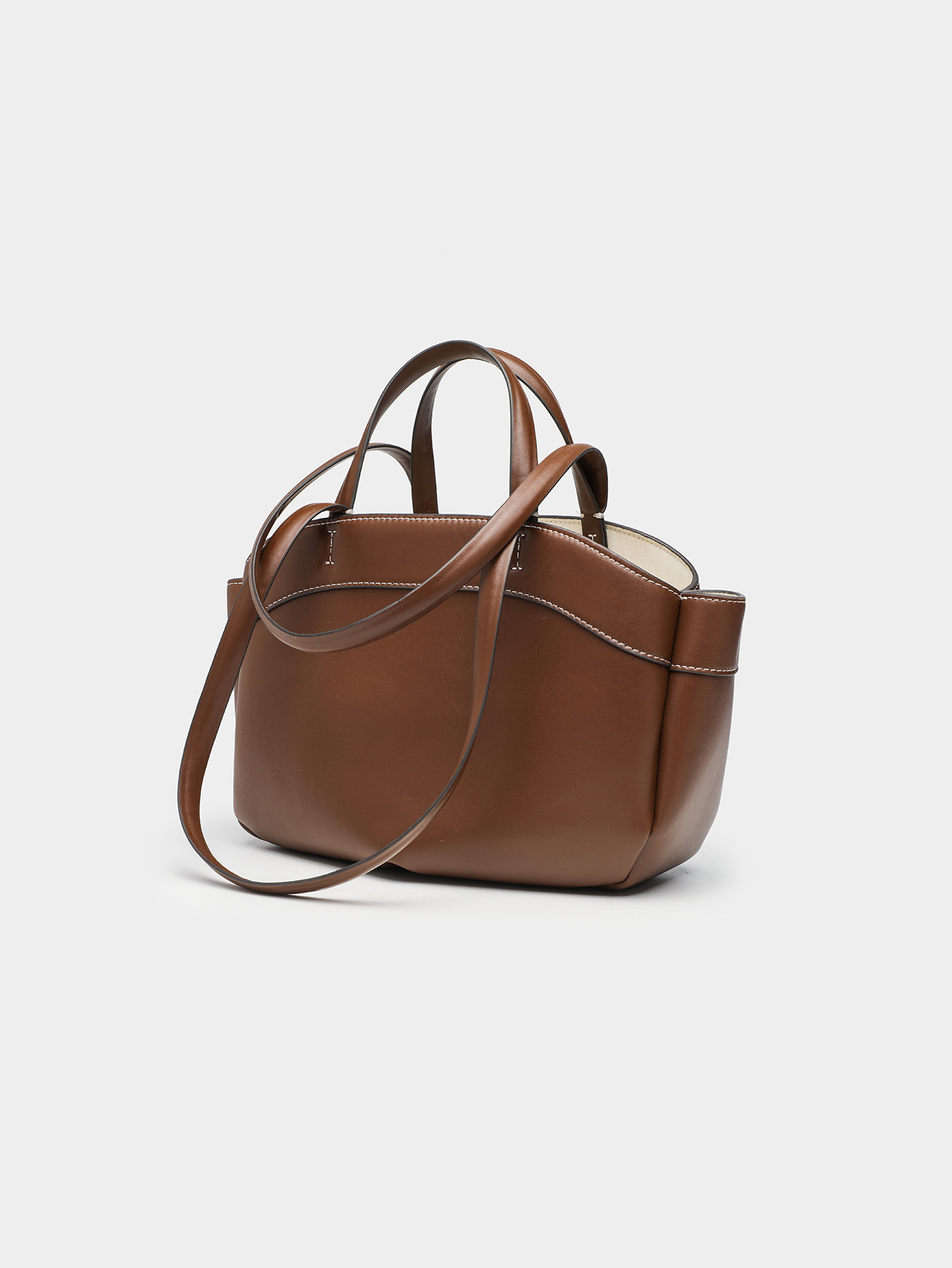 Zara2024 Autumn New Product One-Shoulder Portable Tote Bag Fashion ...