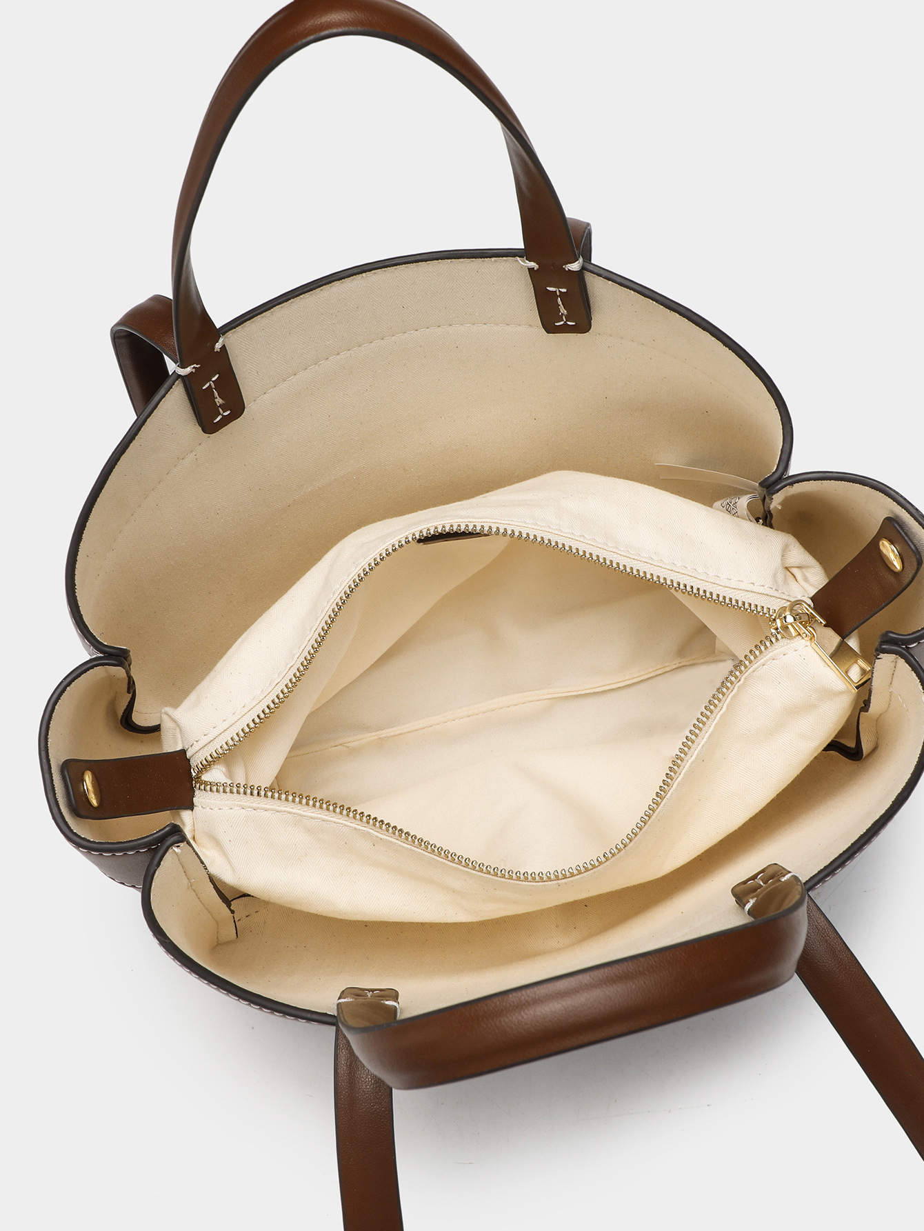 Zara2024 Autumn New Product One-Shoulder Portable Tote Bag Fashion ...