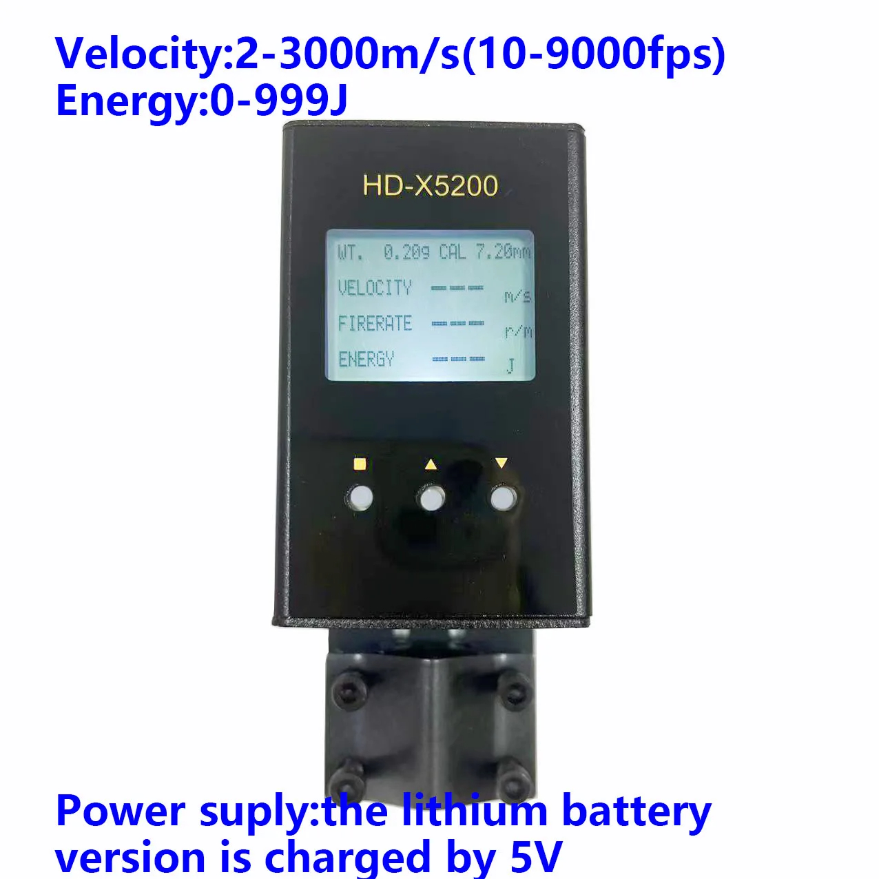 Speed Measuring Instrument for Shooting Speed Meter Ball Velocity ...
