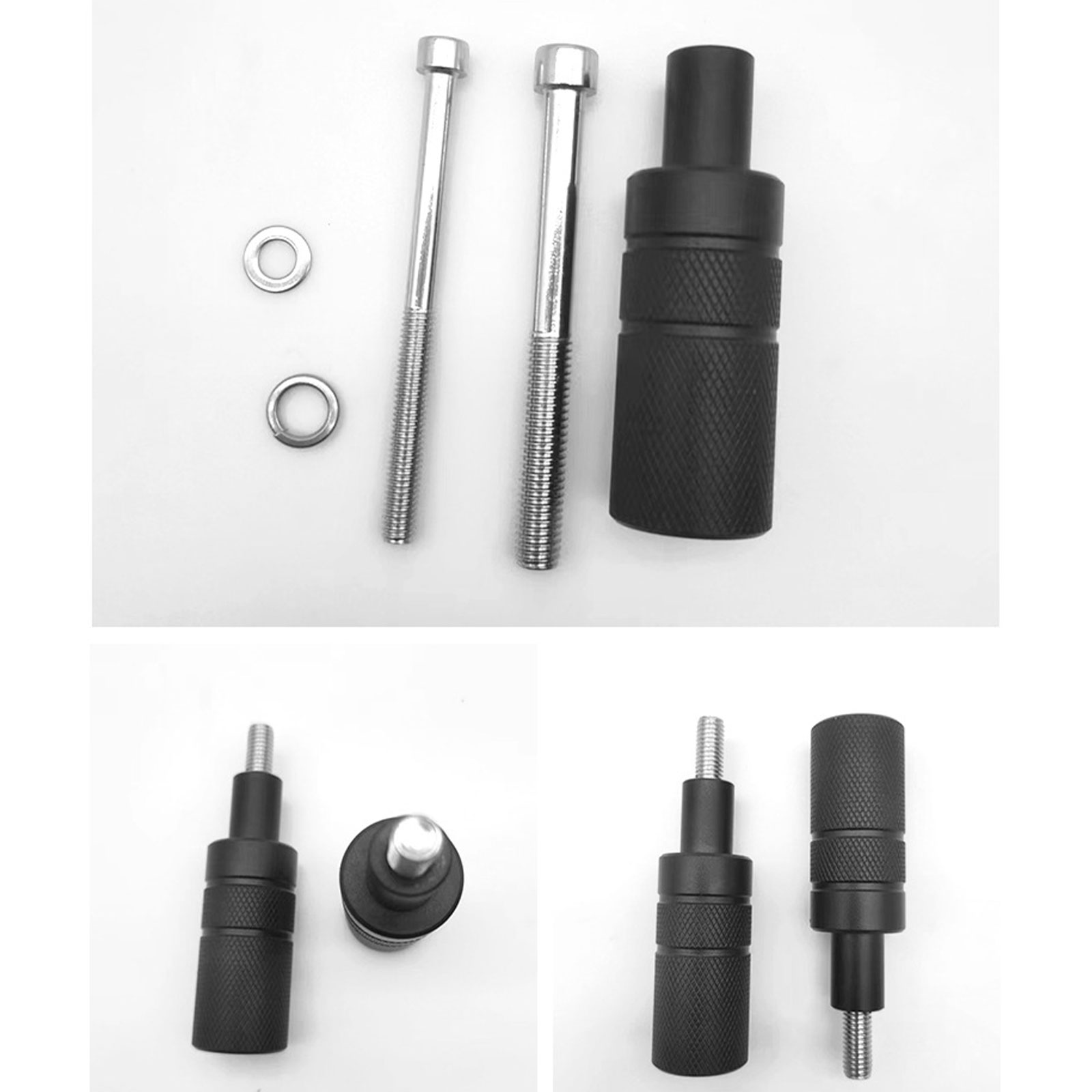 [Local delivery] Motorcycle Spotlight Bracket Mudguard LED Headlight ...