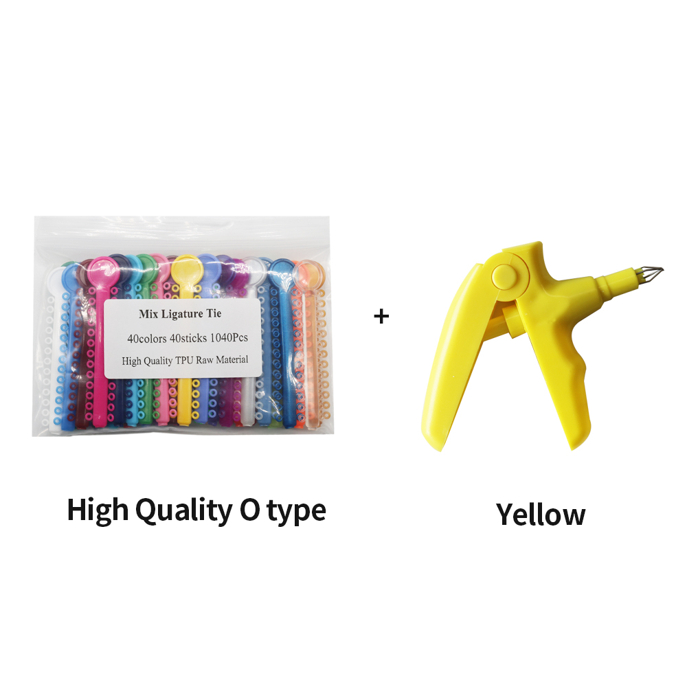 40Sticks/1040pcs O Type High Quality Mixing Ligature Tie and Ligature ...