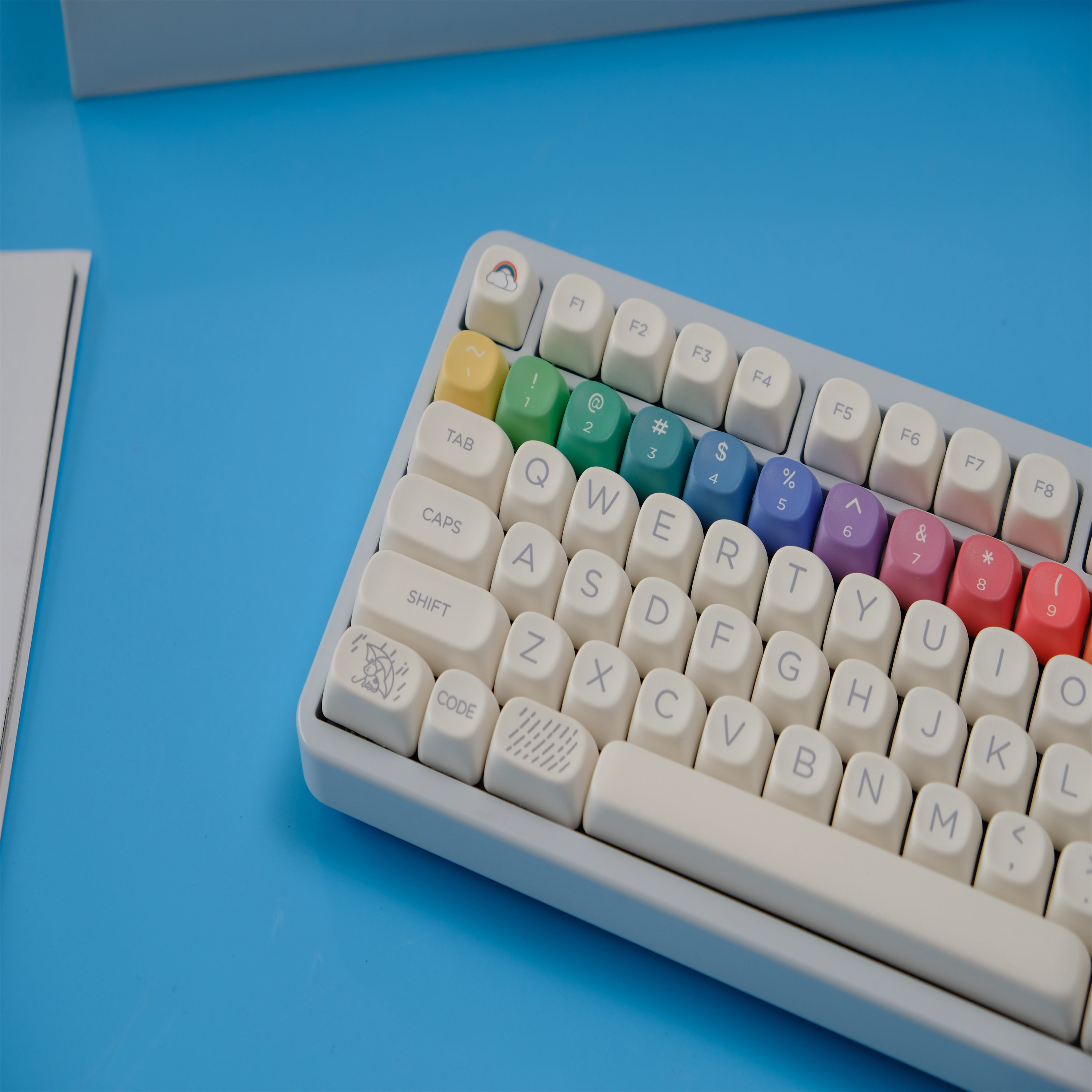 GMK After Rain Keycaps 126 Keys PBT Material MOA Profile Keycaps DYE ...