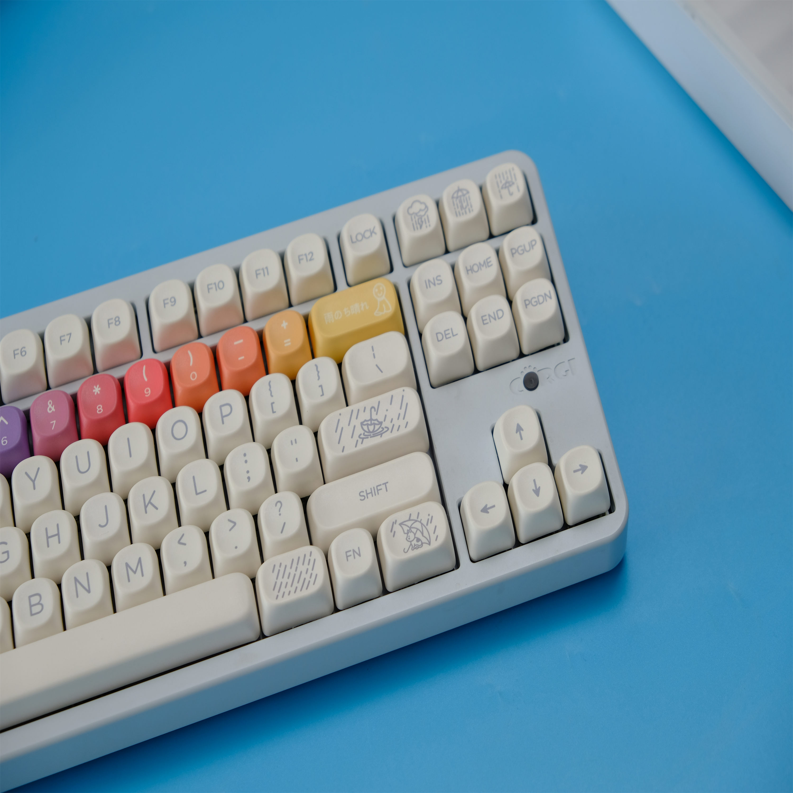 GMK After Rain Keycaps 126 Keys PBT Material MOA Profile Keycaps DYE ...